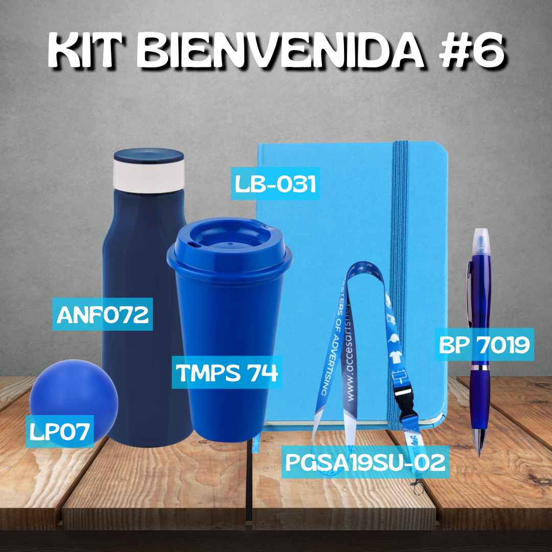 KIT BIENVENIDA #6 – Garza Vogel Promocionales
